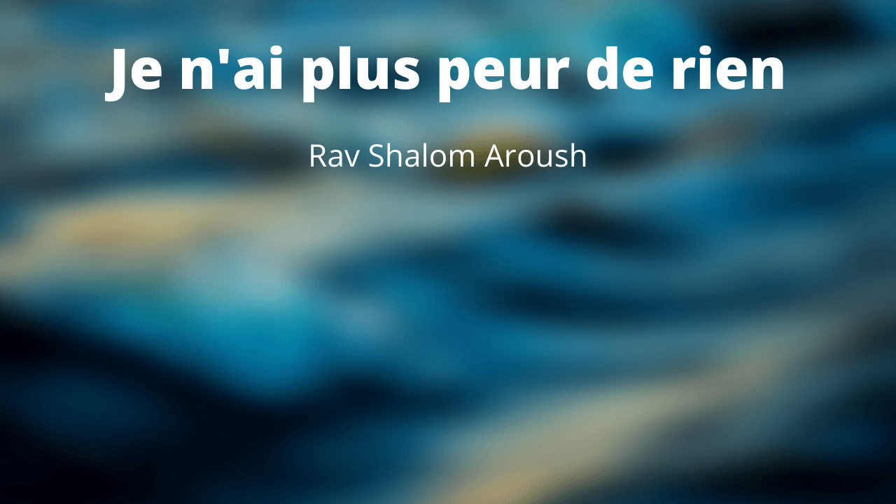 Je n'ai plus peur de rien - Joie 2 Vivre