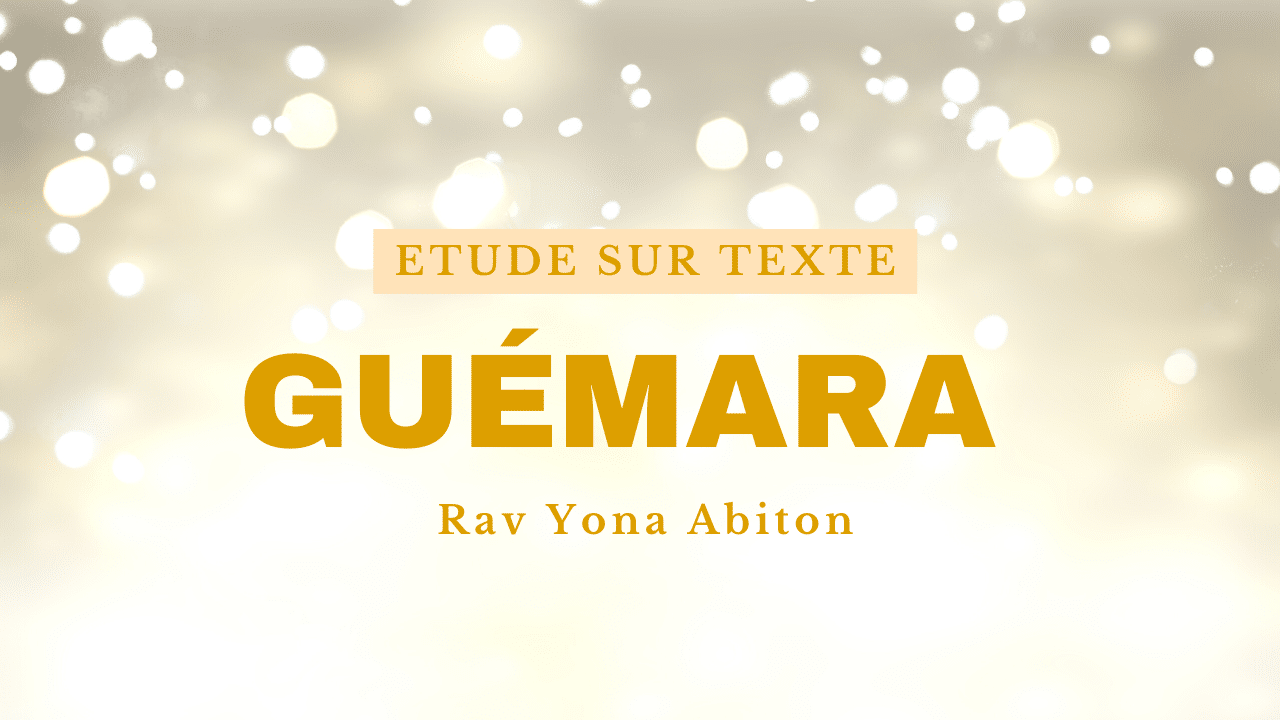 Guémara Traité Méguila 19a-2 - Joie 2 Vivre